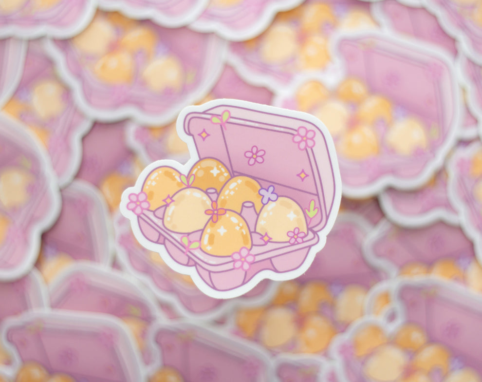 Egg Carton Sticker – Unicorn Eclipse