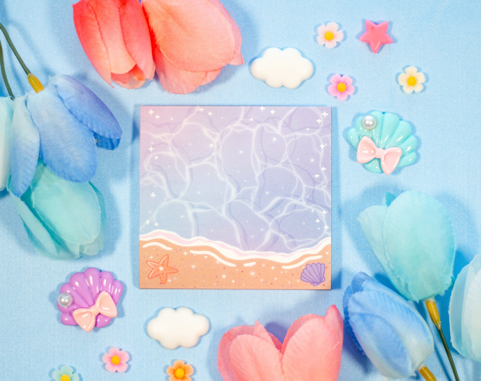 Beach Sticky Notes – Unicorn Eclipse