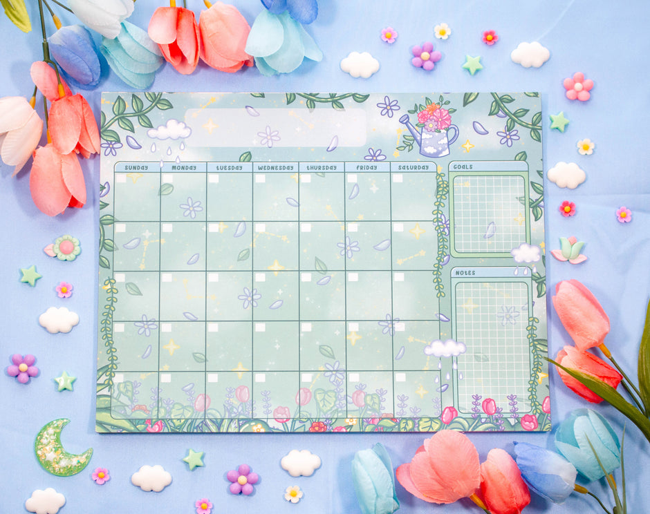 MONTHLY PLANNER PADS – Unicorn Eclipse