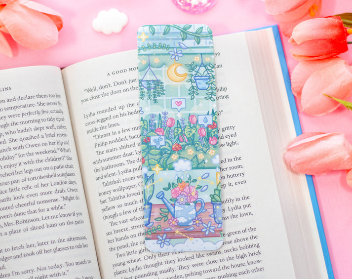 Botanical Bliss Bookmark – Unicorn Eclipse