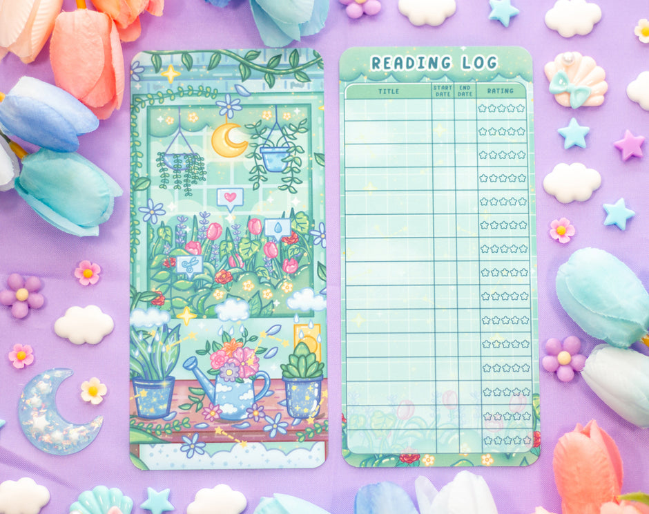 READING LOG BOOKMARKS – Unicorn Eclipse