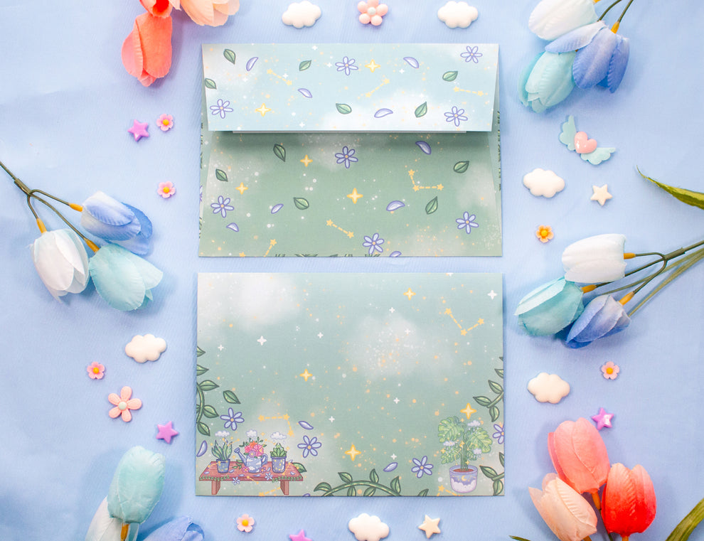 Botanical Bliss Envelopes – Unicorn Eclipse