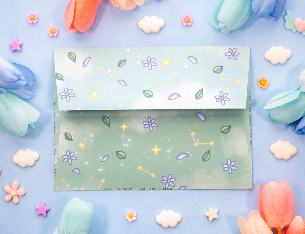 Botanical Bliss Envelopes – Unicorn Eclipse