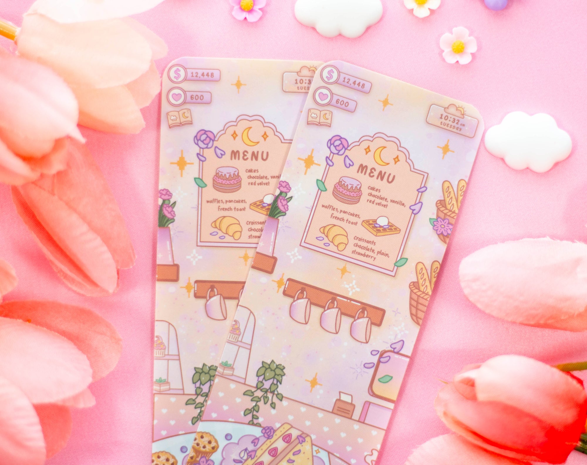 Cafe Quest Bookmark – Unicorn Eclipse