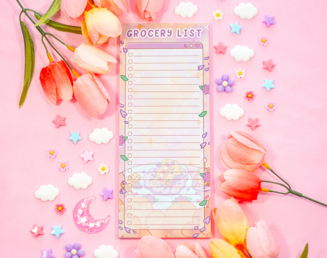GROCERY LIST NOTEPADS – Unicorn Eclipse