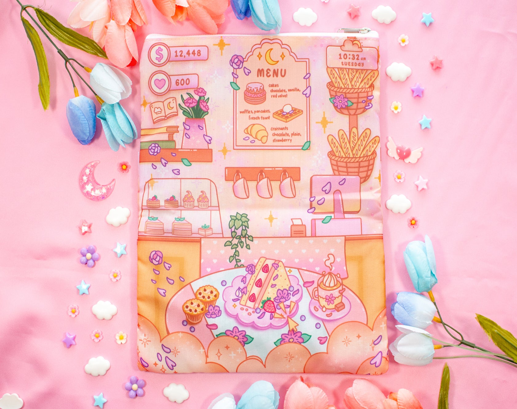 Cafe Quest Book Sleeve – Unicorn Eclipse