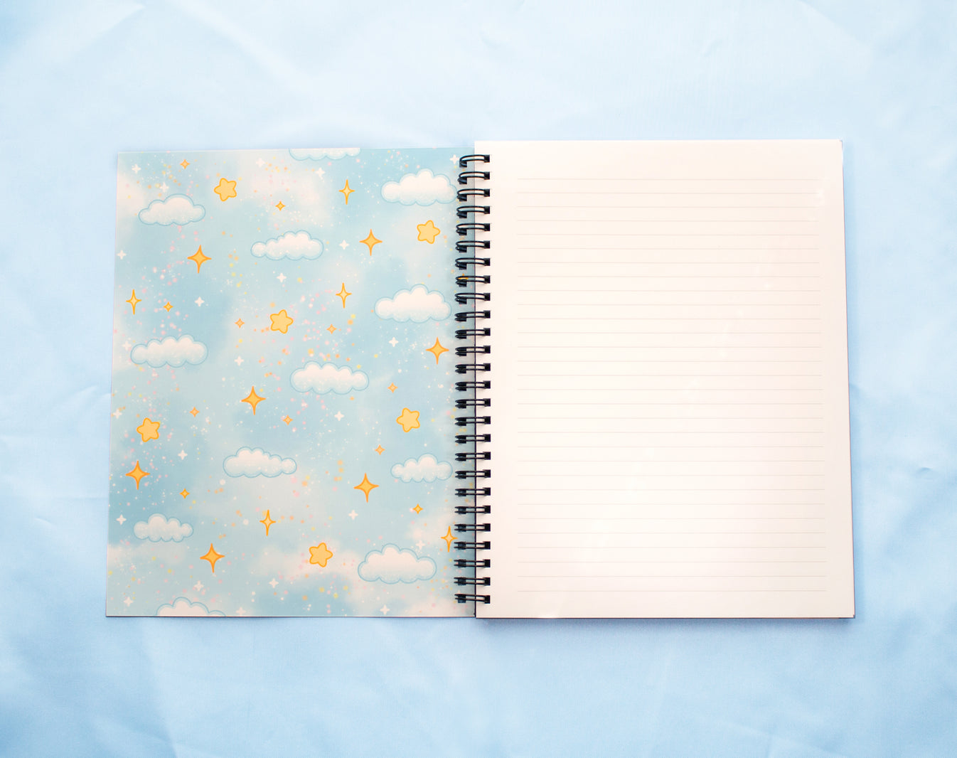 Craft Time Spiral Lined Notebook (7x9") – Unicorn Eclipse