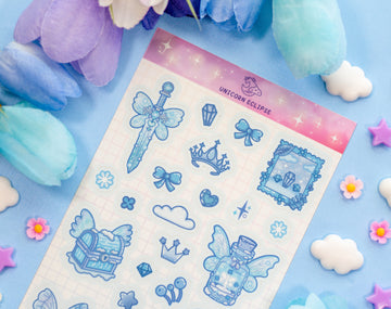 STICKER SHEETS – Unicorn Eclipse