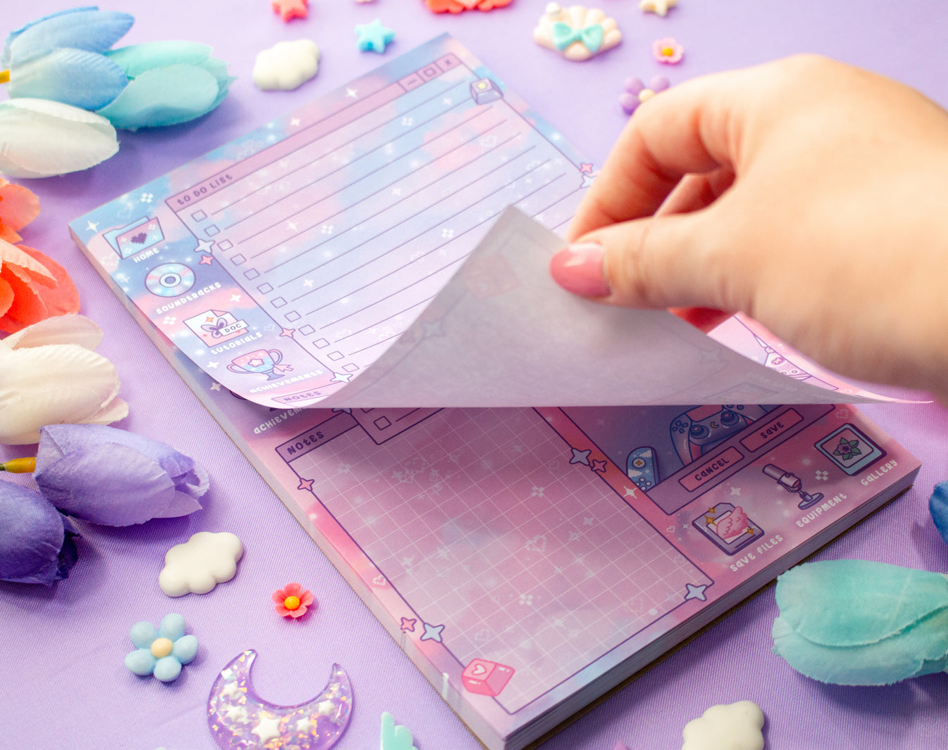 Game Time Planner Pad – Unicorn Eclipse