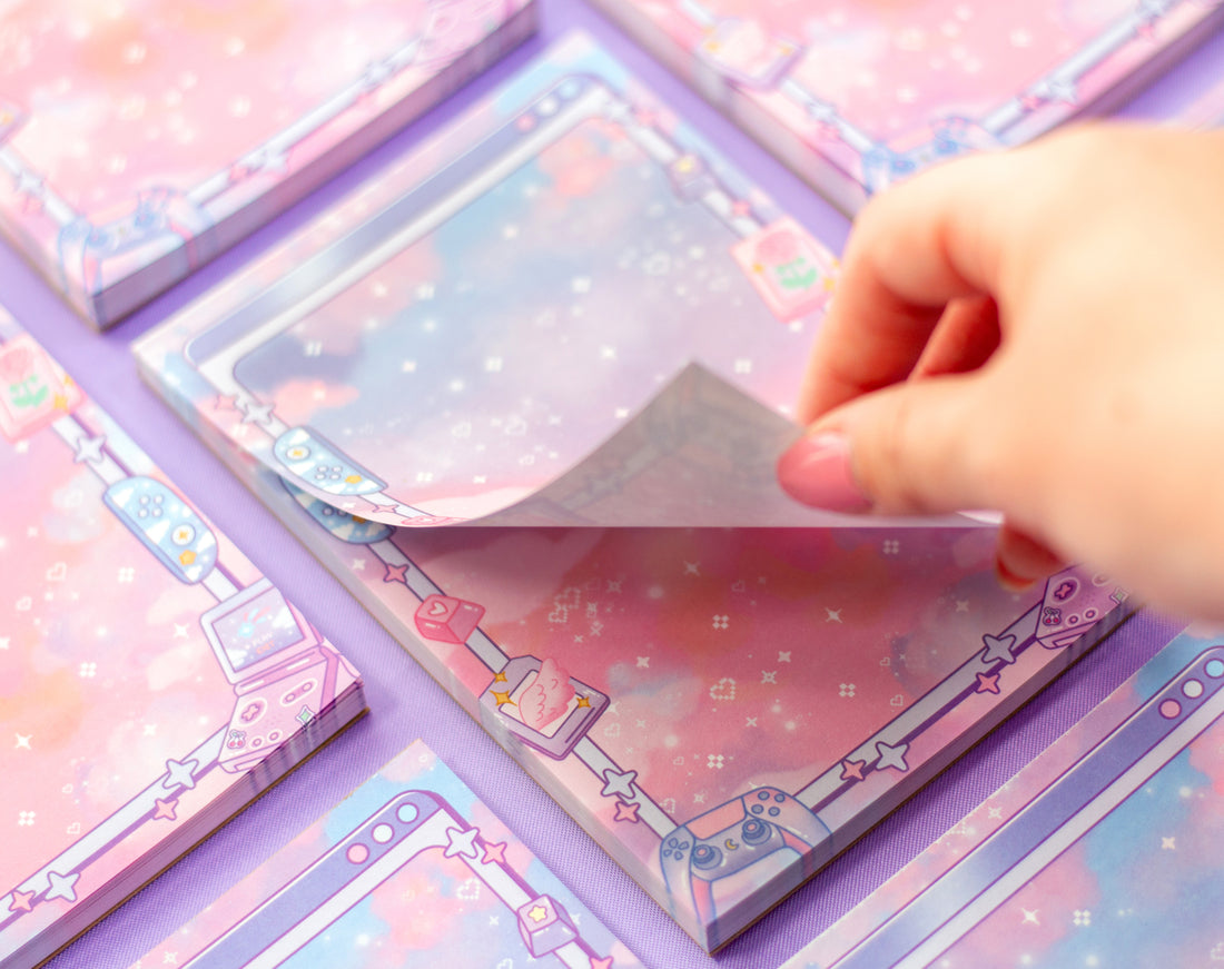 Game Time Notepad – Unicorn Eclipse