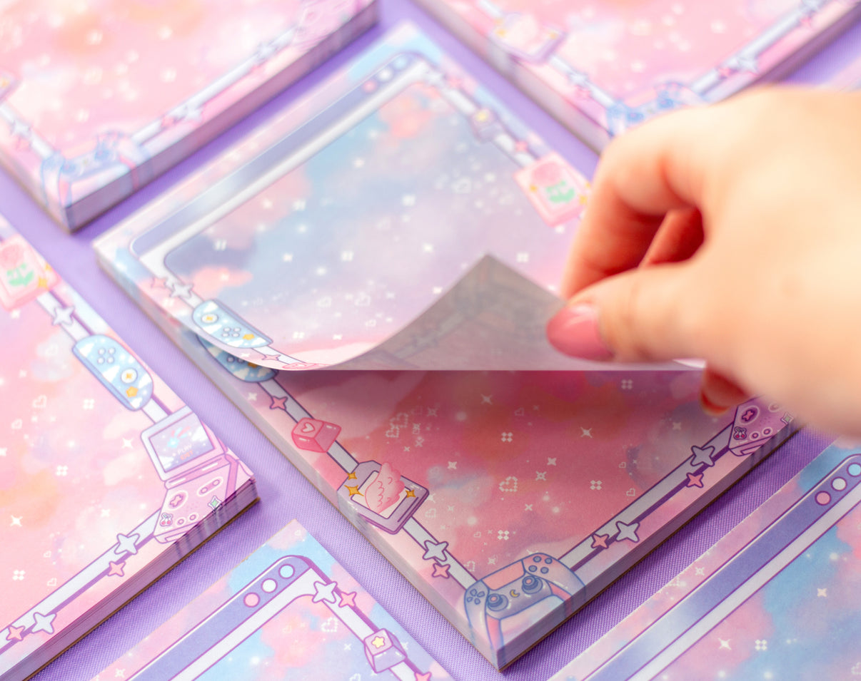 Game Time Notepad – Unicorn Eclipse