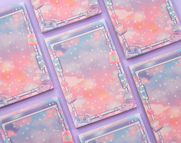 Game Time Notepad – Unicorn Eclipse