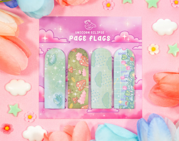 PAGE FLAGS – Unicorn Eclipse