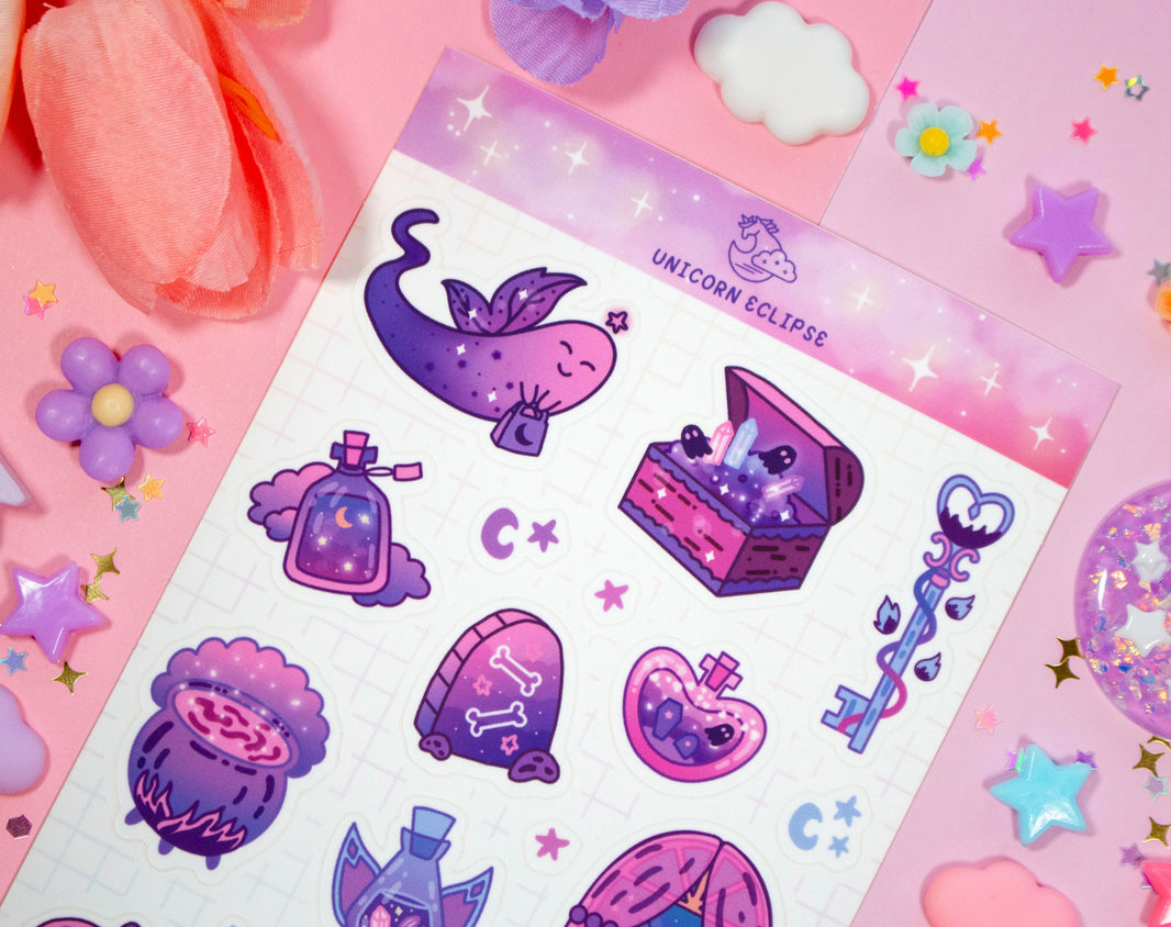 STICKER SHEETS – Page 2 – Unicorn Eclipse
