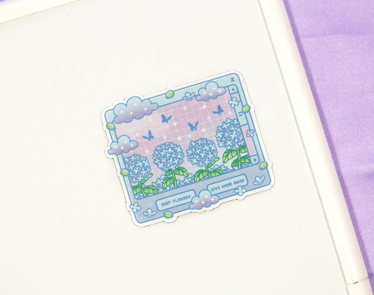 Hydrangea Dreams Magnet – Unicorn Eclipse