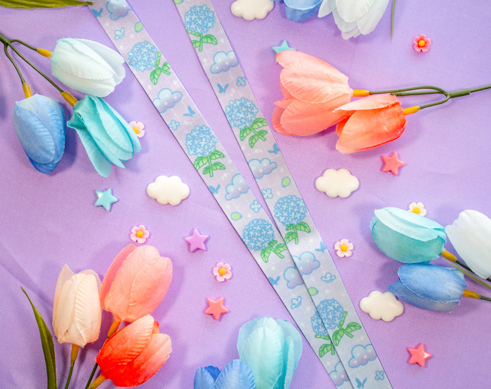 Hydrangea Dreams Lanyard – Unicorn Eclipse