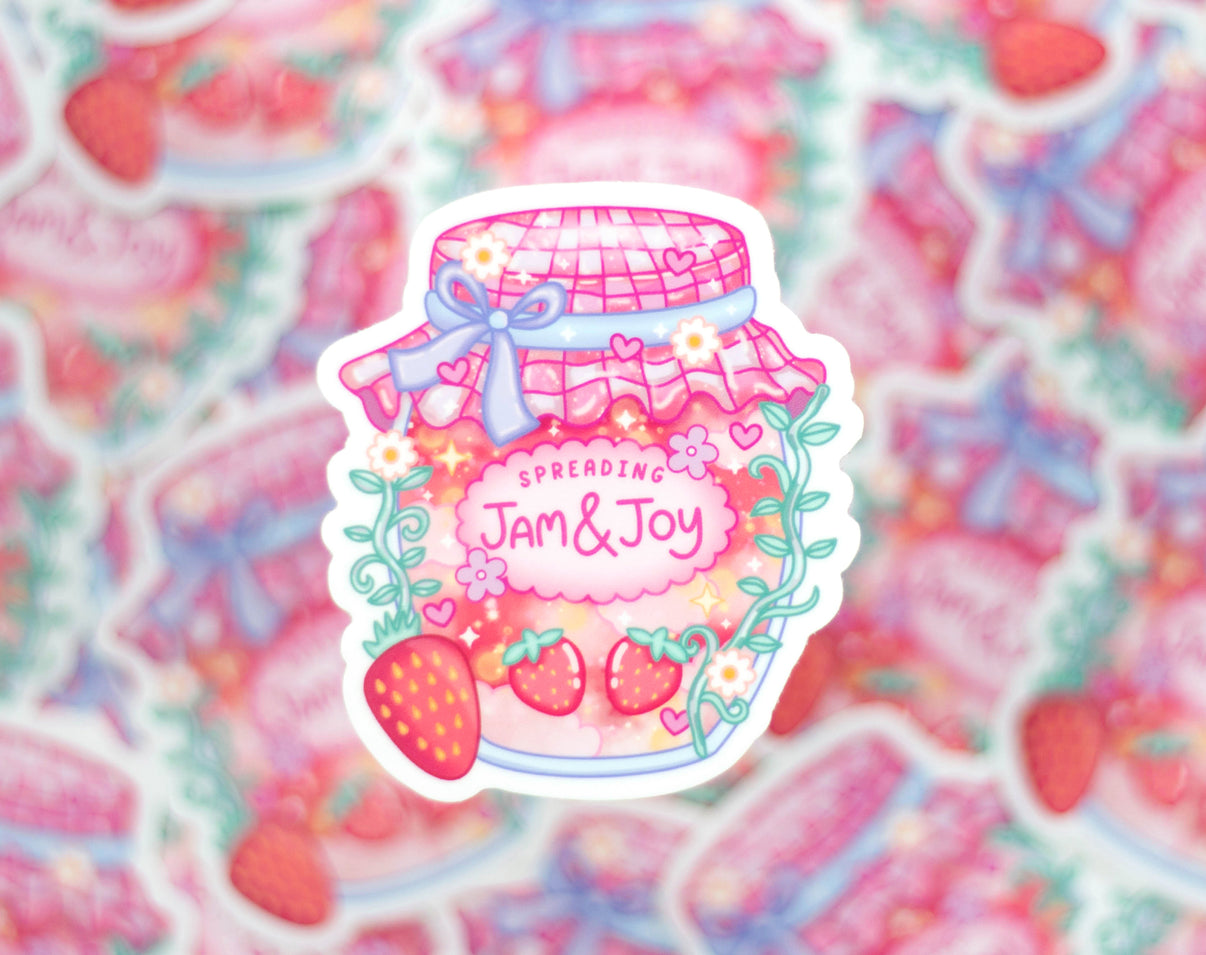 Strawberry Jam Sticker – Unicorn Eclipse