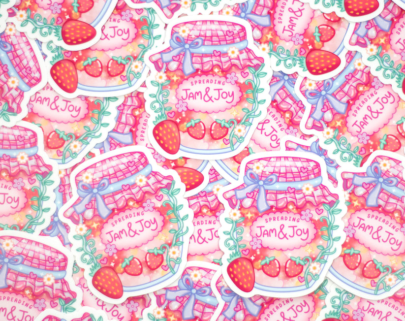 Strawberry Jam Sticker – Unicorn Eclipse