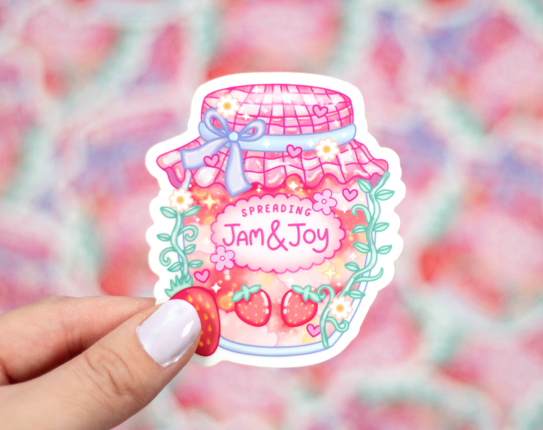 Strawberry Jam Sticker – Unicorn Eclipse