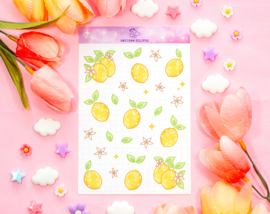 STICKER SHEETS – Unicorn Eclipse