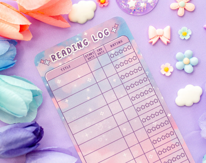 Game Time Reading Log Bookmark – Unicorn Eclipse