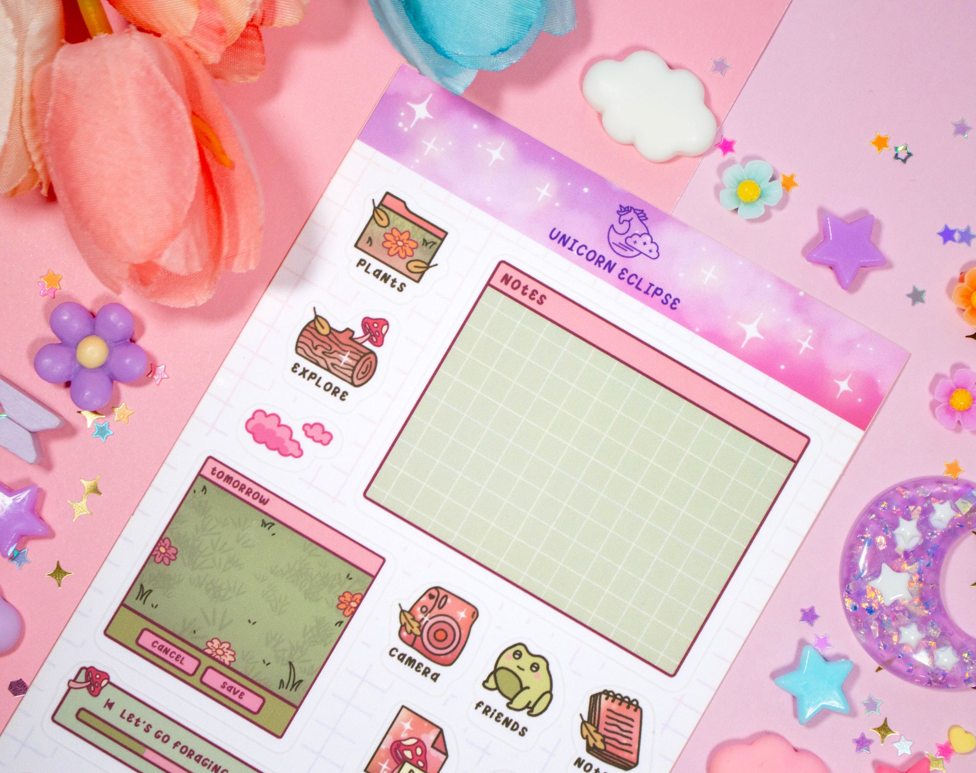 STICKER SHEETS – Page 2 – Unicorn Eclipse