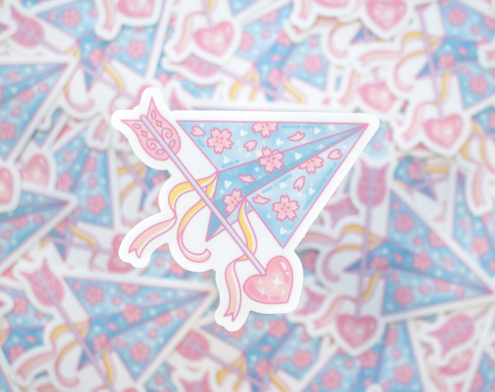 Paper Plane Sticker – Unicorn Eclipse
