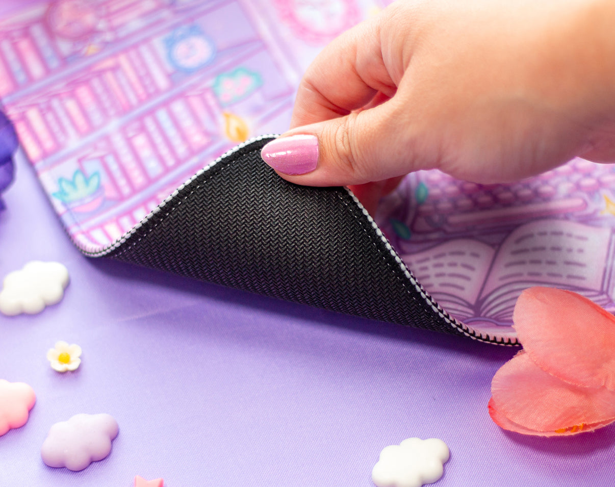 Pastel Academia Mousepad – Unicorn Eclipse