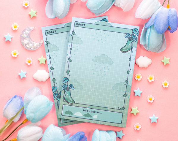 Rainy Day Notepad – Unicorn Eclipse