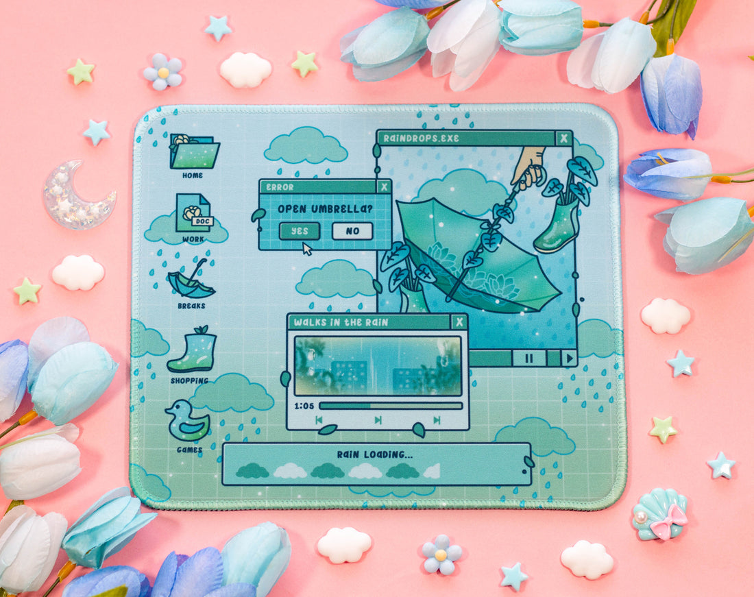 Rainy Day Mousepad – Unicorn Eclipse