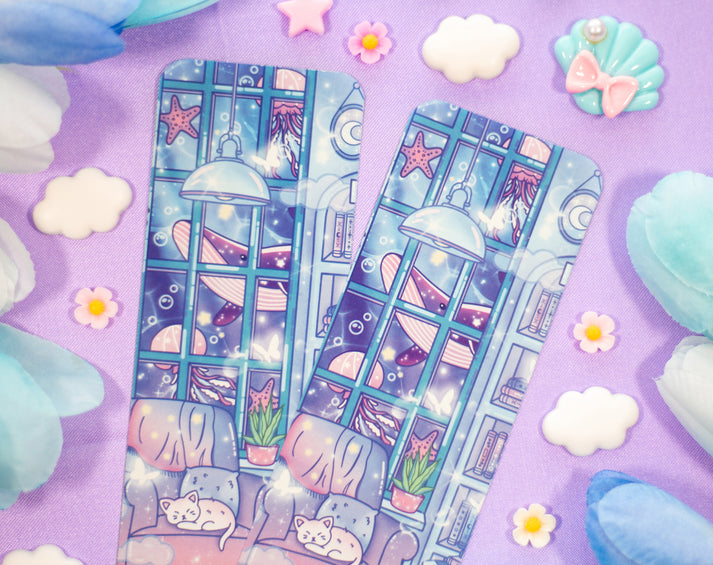 Reading Room Bookmark – Unicorn Eclipse