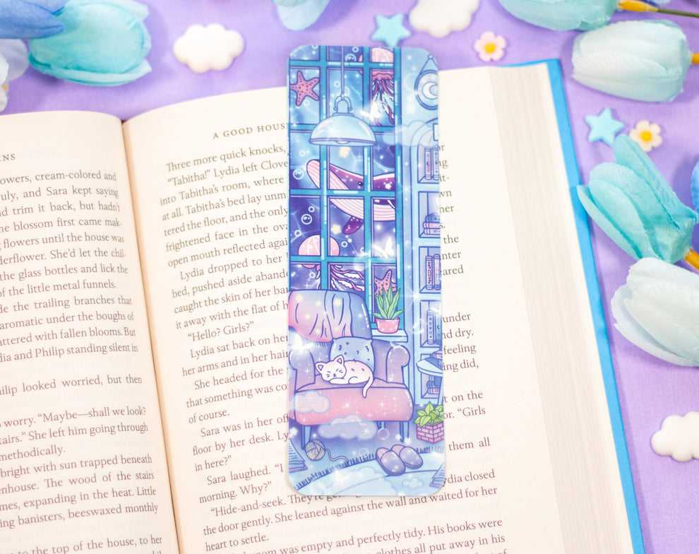 Reading Room Bookmark – Unicorn Eclipse