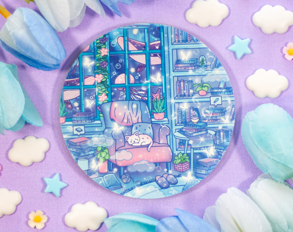 Reading Room Coaster – Unicorn Eclipse