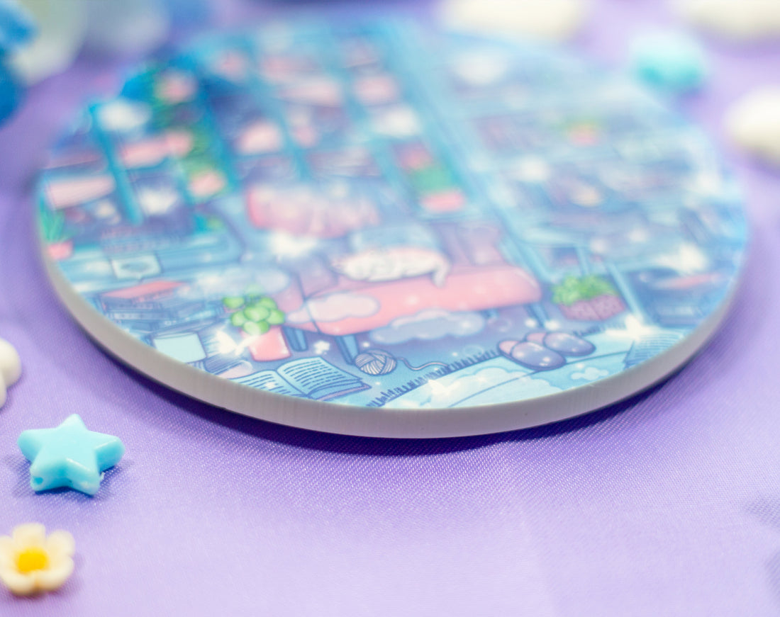 Reading Room Coaster – Unicorn Eclipse