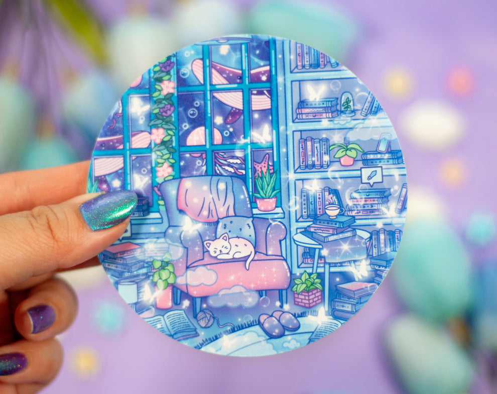 Reading Room Coaster – Unicorn Eclipse