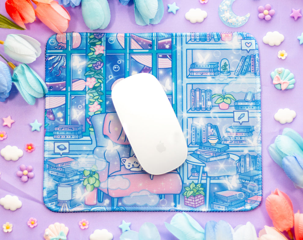Reading Room Mousepad – Unicorn Eclipse