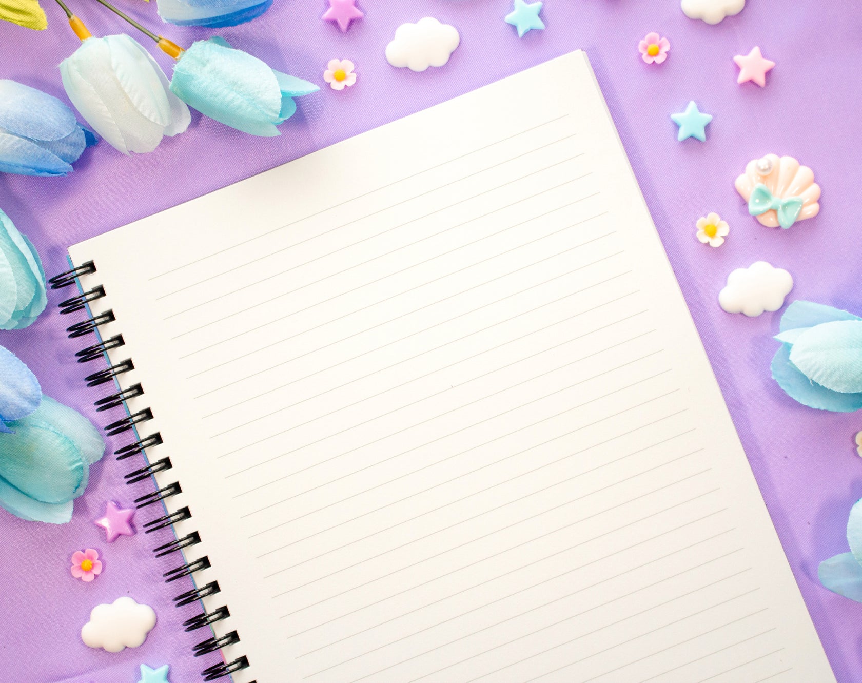 Reading Room Spiral Lined Notebook (7x9") – Unicorn Eclipse