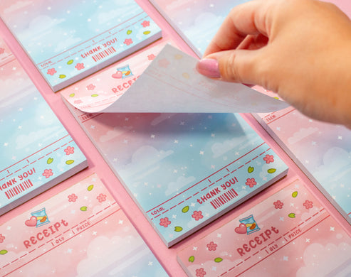 Receipt Notepad – Unicorn Eclipse