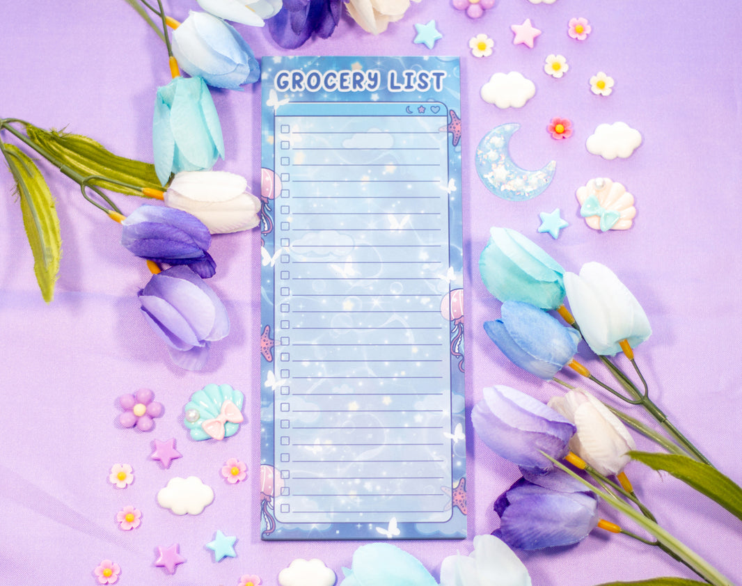 GROCERY LIST NOTEPADS – Unicorn Eclipse