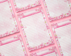 Sakura Habit Tracker Notepad – Unicorn Eclipse