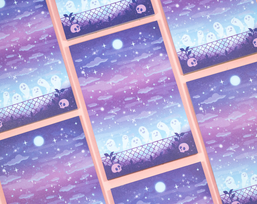 Spirit Town Notepad – Unicorn Eclipse