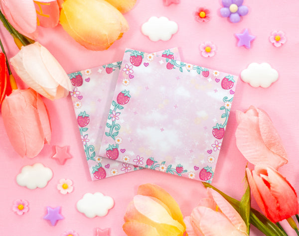 Strawberries Sticky Notes – Unicorn Eclipse