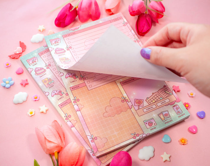 Study Break Daily Planner Pad – Unicorn Eclipse