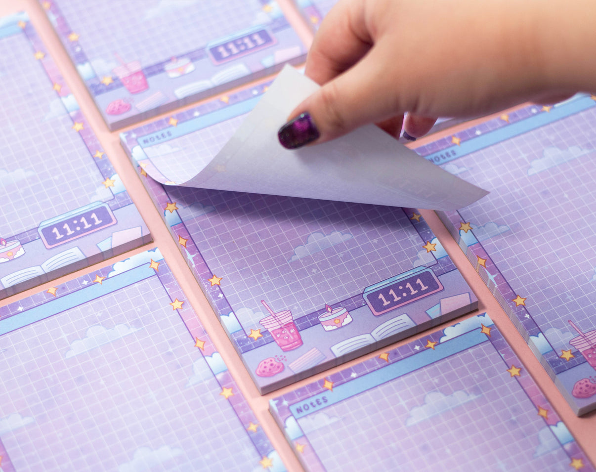 Study Night Notepad – Unicorn Eclipse