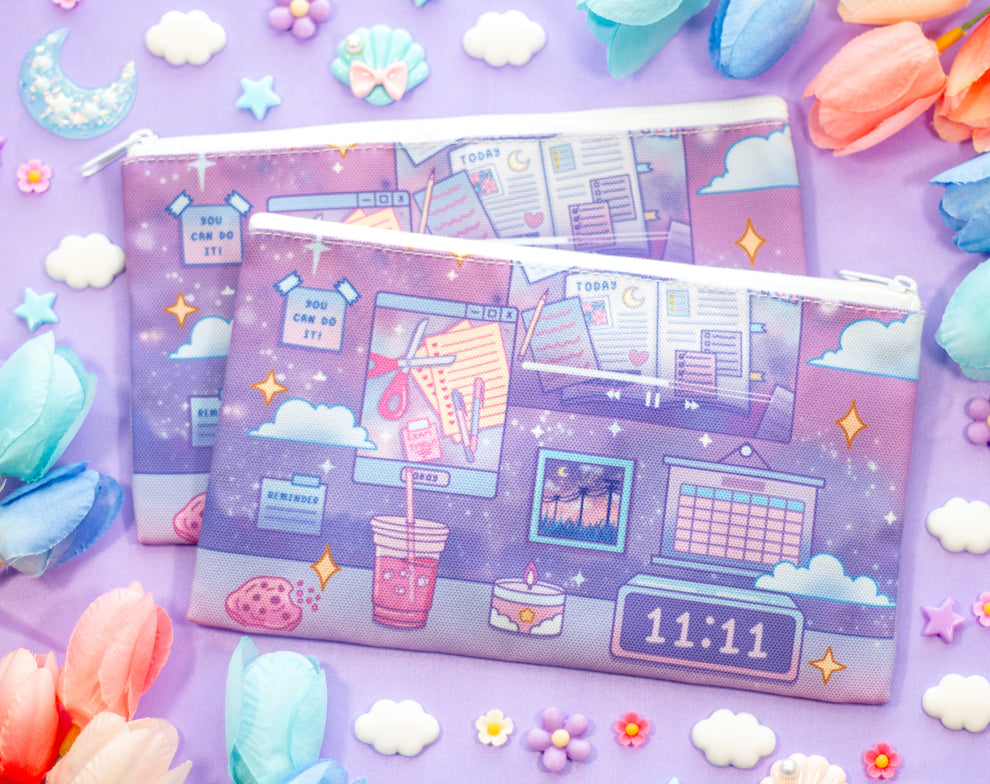 Study Night Pencil Case – Unicorn Eclipse