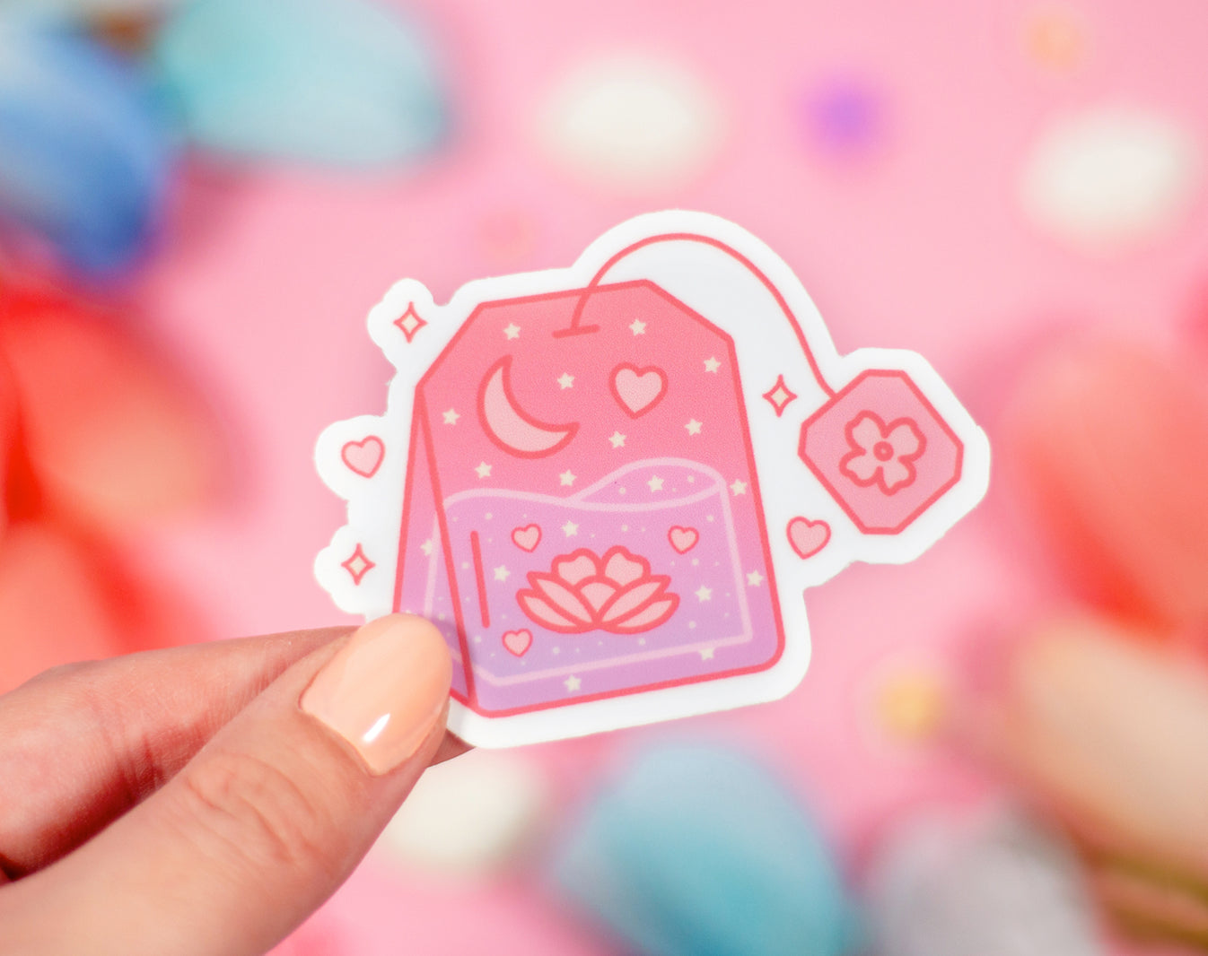 Tea Bag Sticker – Unicorn Eclipse