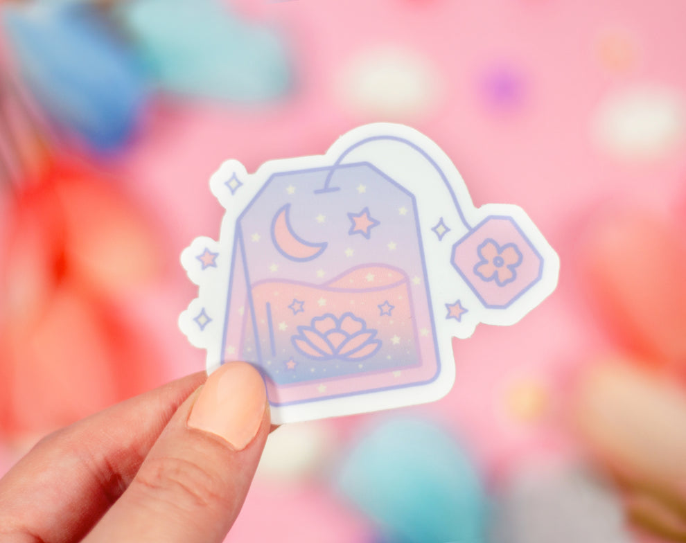 Tea Bag Sticker – Unicorn Eclipse