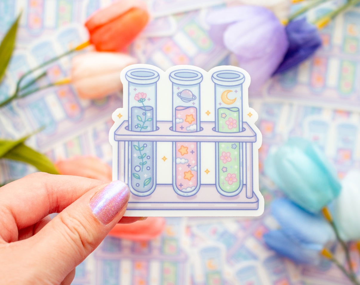 Test Tubes Sticker – Unicorn Eclipse