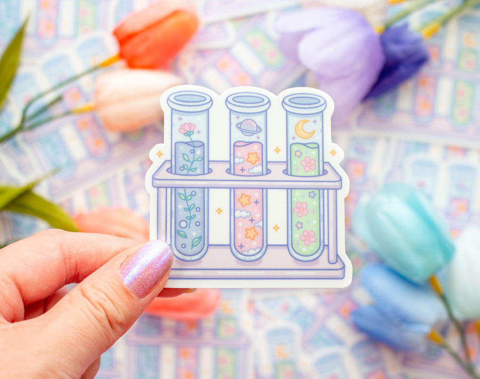 Test Tubes Sticker – Unicorn Eclipse