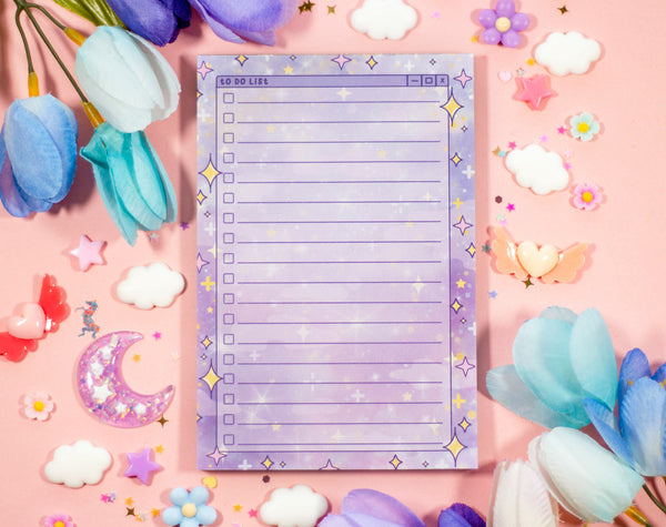 Sparkles Notepad – Unicorn Eclipse